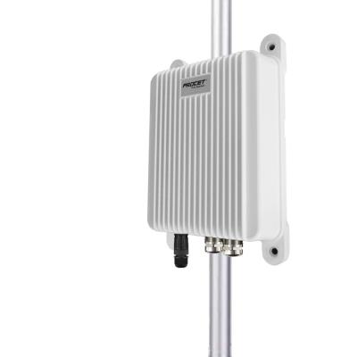 China 10/100/1000mbps Poe Adapter Outdoor Pole Mounted for sale