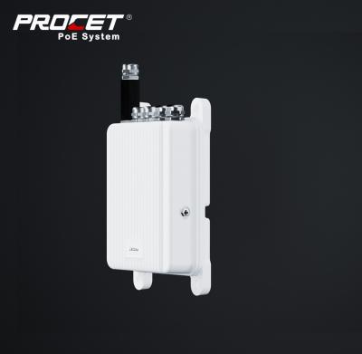 China IEEE802.3Bt Ul Ce 60w Outdoor Poe Injectors Aluminum Alloy Case Active for sale