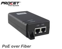China 30w 5g Indoor Poe Midspan Injector 802.3 At Poe+Passive 55v Adapter for sale