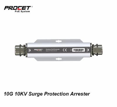 China Procet Poe Ethernet Surge Protector 10gbe Data Rates Cat5 for sale