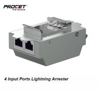 China Dual Port Poe Surge Protectors Industrial Lightning Arrester Ethernet 10kv for sale