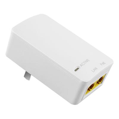 China IEEE802.3AF IEEE802.3AT 15W Gigabit PoE Injector For CCTV Camera for sale