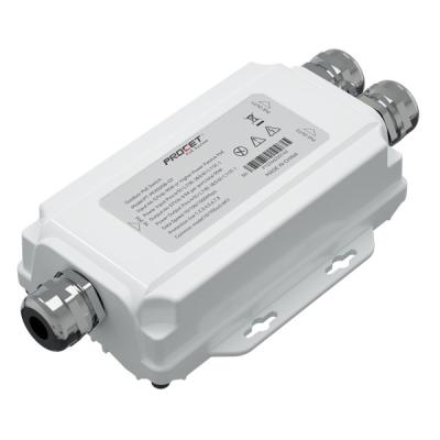 China Bt Standard 95w 4 Pair Outdoor Rated Poe Injector 55vdc At 1.75 Amp for sale