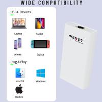 China PROCET Industrialized PoE Adapter With 100Mbps Output Speed for sale