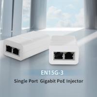 China PoE Power Injector With Cat6 Cables 100 Meters Effective Distance for sale