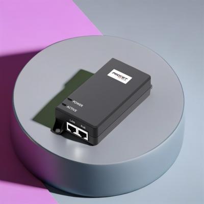 China Single Port Midspan 802.3 At PoE Injector PT-PSE104GB-60-10 for sale
