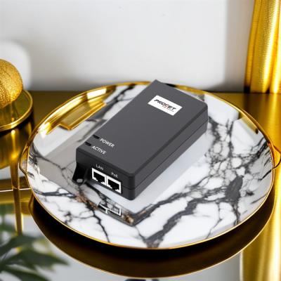 China High Speed PT-PSE104GB Poe++ Injector Wall Mounted With Indoor PoE Extender for sale
