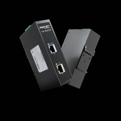 China Procet Ip Injector High Impact Metal Case 802.3 Af Poe Powered Devices 30w for sale