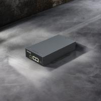 China 1000Mbps Metal fiber to Ethernet PoE injector good choice for Ethernet power supply for sale