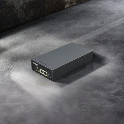 China 1000Mbps Metal fiber to Ethernet PoE injector good choice for Ethernet power supply for sale