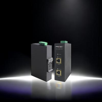 China Mini Procet 10g Poe Injector 60 Watt Comply With Ieee802.3bt With Surge Protection for sale