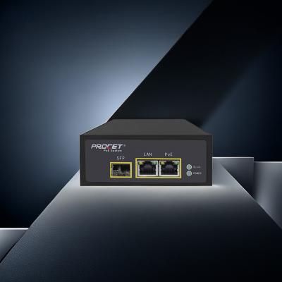 China Pt-Pse107ghro-A-S 75w Media Converter With Poe Output For Complex Industrial Backhaul for sale