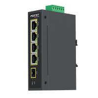 China IP40 Rated Industrial PoE Injector with Non-condensation Operating Humidity for sale