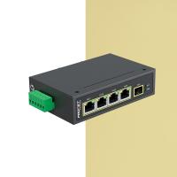 China Industrial PoE Injector with -40C-70C Black Case Metal for Maximum Performance for sale
