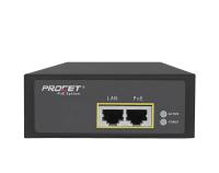 China PROCET 160 Watt Single Port Midspan PoE++ Injector With 6Kv Surge Protection for sale