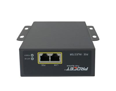 China IP20 High Power Over Ethernet 802.3 PoE++ Injector 75 Watt for sale