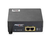 China PROCET PT-PSE106SAR48-24 24Vdc 802.3AT PoE Injector 1000Mbps for sale