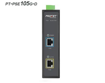 China 12V To 48V DC Input High Speed 10G AT PoE Injector 30 Watt for sale