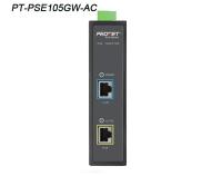 China Procet Industrial Din Rail BT PoE Injector Input 100-240Vac Output 55Vdc 1100mA for sale