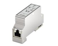 China DIN Rail Industrial Zinc Alloy 10kv Surge Protector 110W Output For PoE Wires for sale