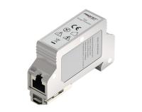 China DIN Rail Industrial Zinc Alloy 10kv Surge Protector 110W Output For PoE Wires for sale