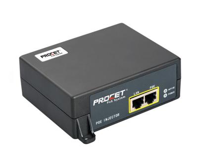 China IoT Application 24 Volt 1250mA DC PoE Injector Dual Power Supply for sale