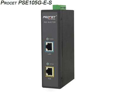 China Midspan 2.5A 55V 550mA DC PoE Injector Surge Protection 6KV 10/700us for sale