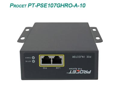 China Industrial Wifi AP 100-240Vac 10G PoE Injector With 2 RJ45 Ethernet Ports for sale