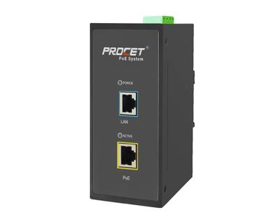 China 55Vdc 0.55A 802.3AT PoE Injector 6Kv Surge Protection 30 Watt for sale