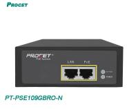China ODM OEM Single Midspan 95 Watt Industrial PoE Injector With LED Indicator for sale