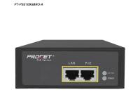 China Single Port Midspan Gigabit 4 Pair PoE Injector 95W With 6Kv Surge Protection for sale