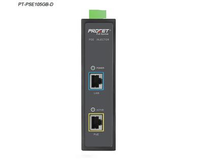 China IEEE802.3bt 48-55V 60W Gigabit PoE++ Injector For POS for sale