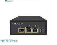China RoHS IP40 Fire Retardant Housing 75W Poe Injector For Ptz Camera for sale