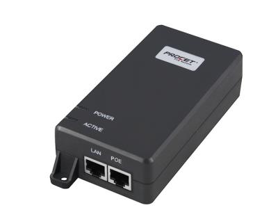 China 60W 10G PoE Injector 1100mA 10/100/1000Mbps for sale