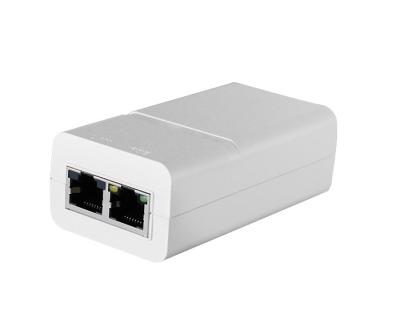 China 802.3AF Gigabit Active PoE Injector Midspan 15.36W for sale