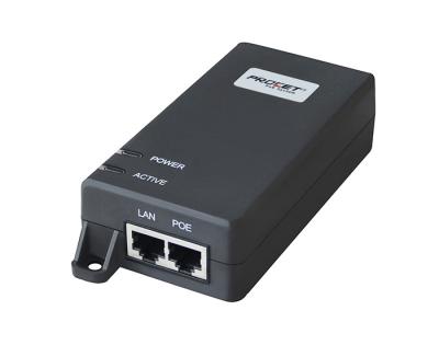 China 30 Watts Single Port PoE Injector 802.3AT 0.55amp for sale