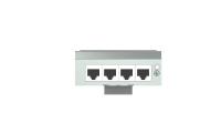 China 4 Port Poe Surge Arrestor Supports 10/100/1000mbps Data Rates 120w for sale