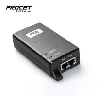 China 30w Ieee 802.3at Poe Injector Surge Protection Single Port Converter for sale