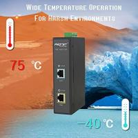 China Industrial Scale 30w Dc Input Poe Injector Din Rail Rj45 For Network Camera for sale