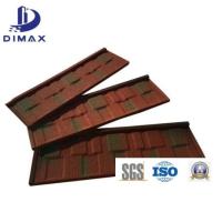 China Anti Rust Stone Coated Metal Roofing Tiles Zinc Galvalume Steel Sheet for sale