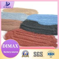 China 16mesh Colored Decorative Sand Sintered Colored Roof Tile Sand for sale