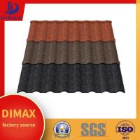 China Heat Insulation Stone Coated Metal Roof Tile Sheets Fire Resistant ODM for sale