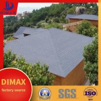 China Color Stone Coated Fiberglass Asphalt Shingles Waterproof Fire-resistant Shingles ODM for sale