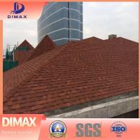 China 2layers Colored Stone Coated Fiberglass Asphalt Roof Shingles Fireproof for sale