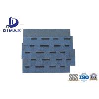 China 2layers Colored Stone Coated Fiberglass Asphalt Roof Shingles Fireproof for sale