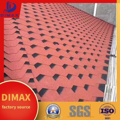 China Waterproof&Fire-resistant Colored Fiberglass Asphalt Shingles Luxury Asphalt Shingles for sale