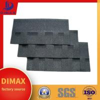 China Colored Fiberglass Asphalt Shingles Stone Coated Composite Type Roofing Shingles Roof Tile for sale