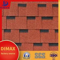 China Colored Fiberglass Asphalt Shingles Stone Coated Composite Type Roofing Shingles Roof Tile for sale
