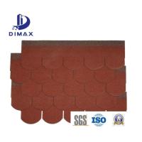 China 2layers Colored Stone Coated Fiberglass Asphalt Roof Shingles Fireproof for sale