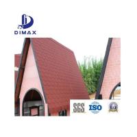 China 2layers Colored Stone Coated Fiberglass Asphalt Roof Shingles Fireproof for sale